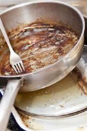 Tips for domestic cleaning: How to Clean Grease Buildup from Pots and Pans
