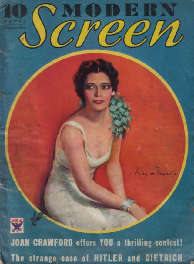 40 Fabulous Cover Photos of Modern Screen Magazine in the 1930s and ...
