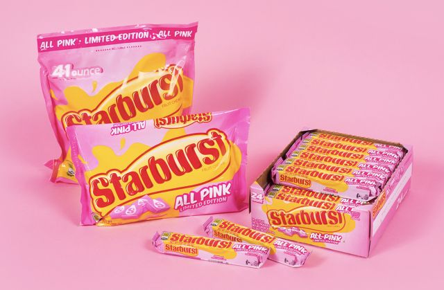 Limited Edition All Pink Starbursts Return