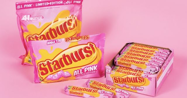 Limited Edition All Pink Starbursts Return