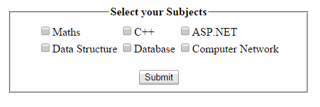 Example to validate asp.net CheckBoxList using jQuery ~ Mazik Solutions ...