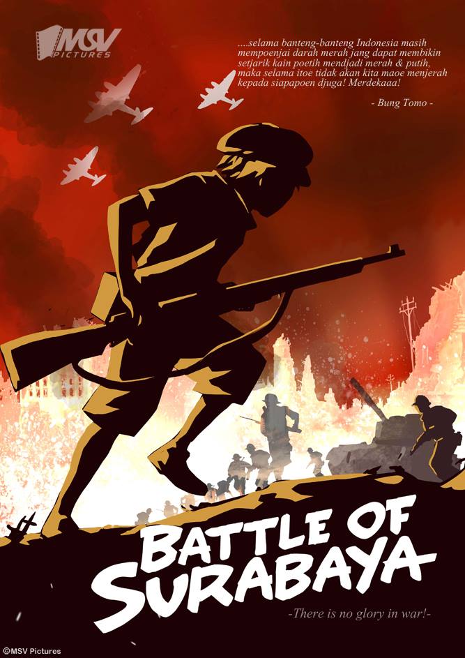 Battle Of Surabaya Film 2D Pertama di Indonesia ~ Avlenrein