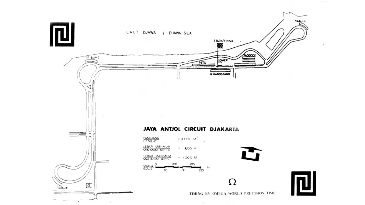 Mengenang Sirkuit Ancol, Sirkuit Internasional Pertama di Indonesia