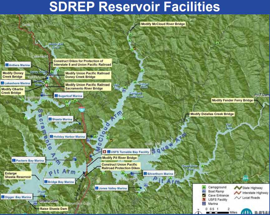 Industrial History: 1945 Shasta Dam on Sacramento and Pit Rivers near ...