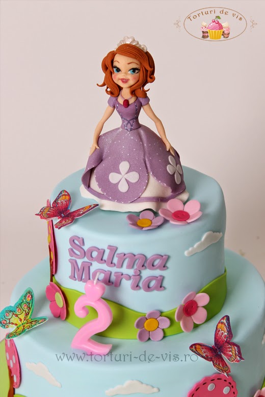 Torturi de vis: Tort Printesa Sophia pentru Salma