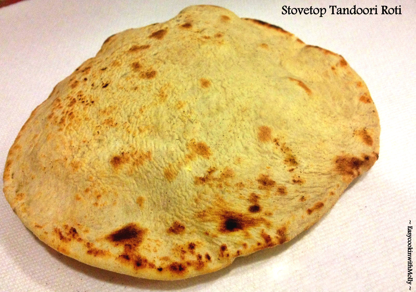 Stovetop Tandoori Roti | EasycookinwithMolly - Fusion Kitchen