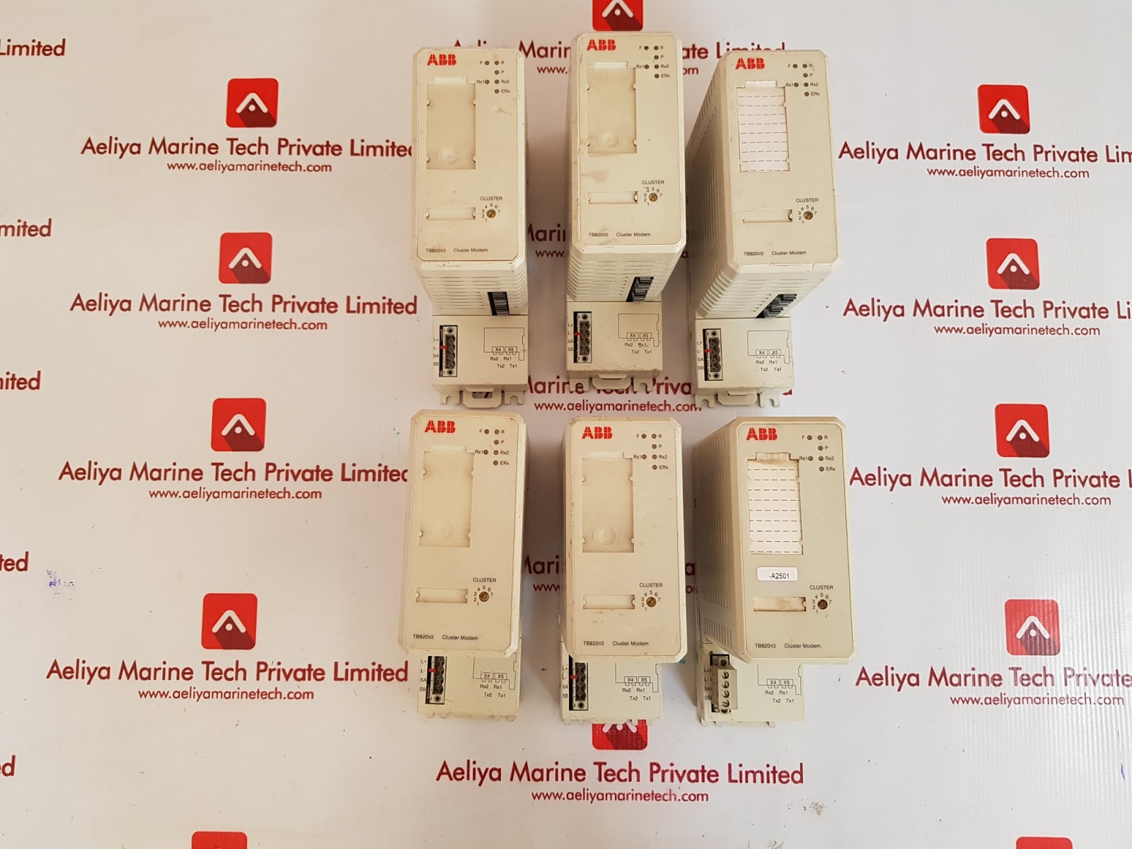 ABB TB820V2 CLUSTER MODEM 3BSE013208R1 PR:A - Aeliya Marine