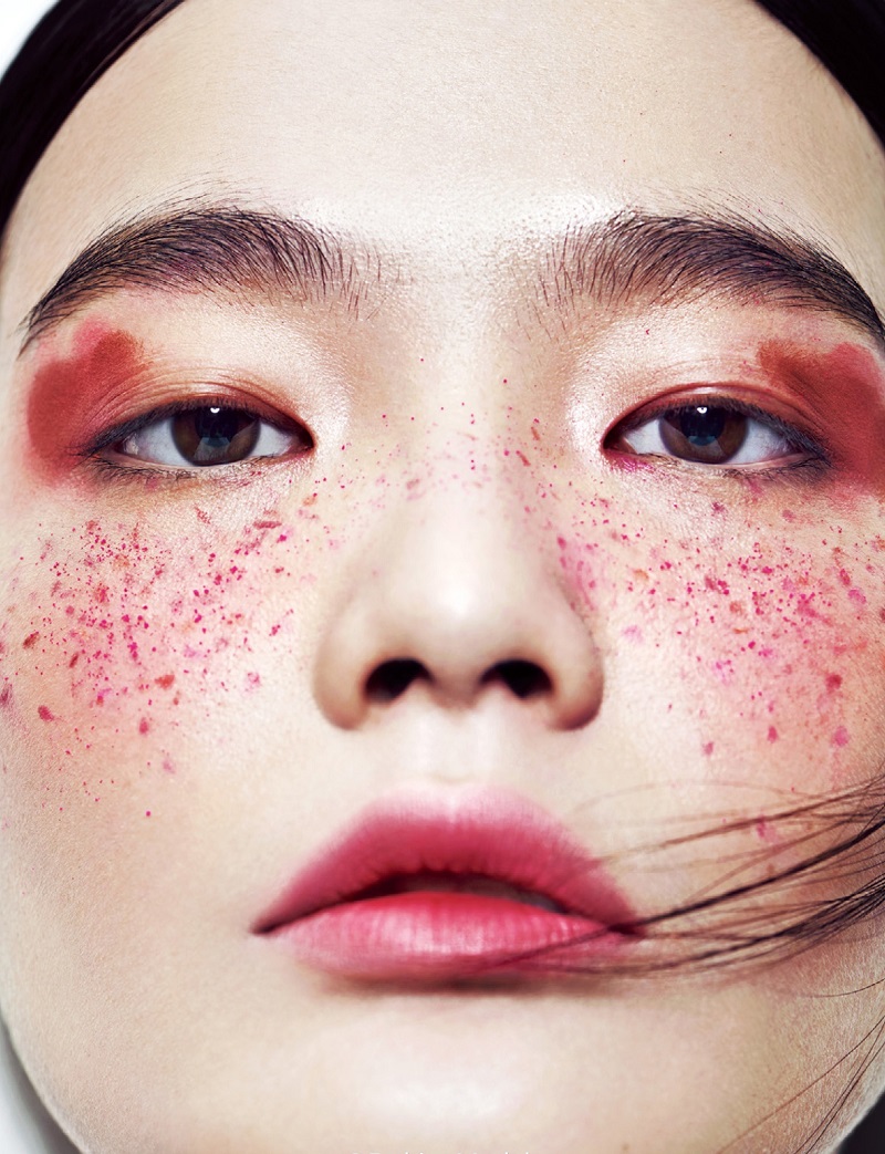 ASIAN MODELS BLOG: EDITORIAL: Li Wei in Marie Claire China, July 2015