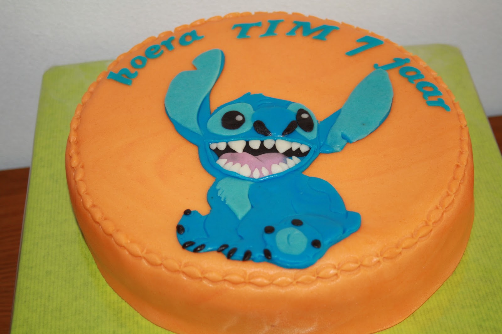 Tip Top Taartjes: Stitch op de taart, dat wil Tim ook wel