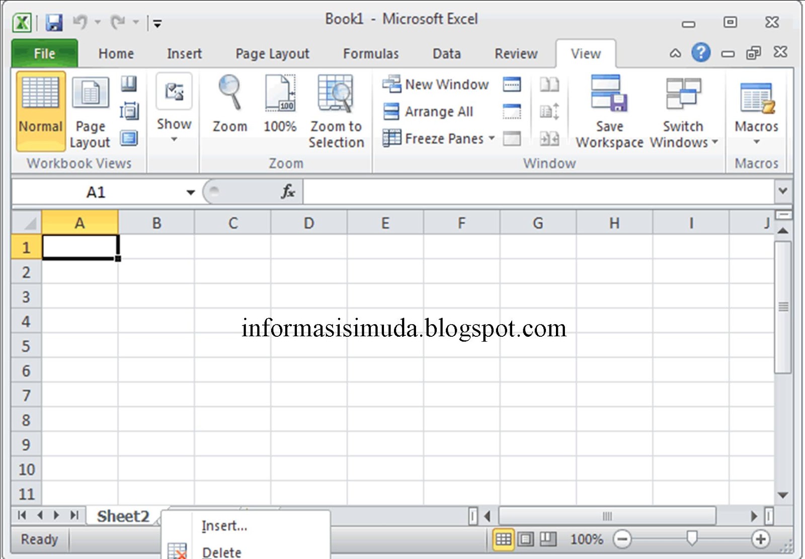 Subandi Syahrowi: Pengenalan Microsoft Excel 2010,Mengenal Menu dan ... Subandi Syahrowi: Pengenalan Microsoft Excel 2010,Mengenal Menu dan ...