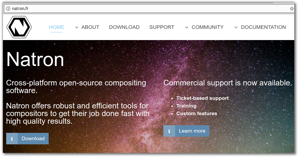 Natron programa de Composición Digital similar a After Effec) en ...