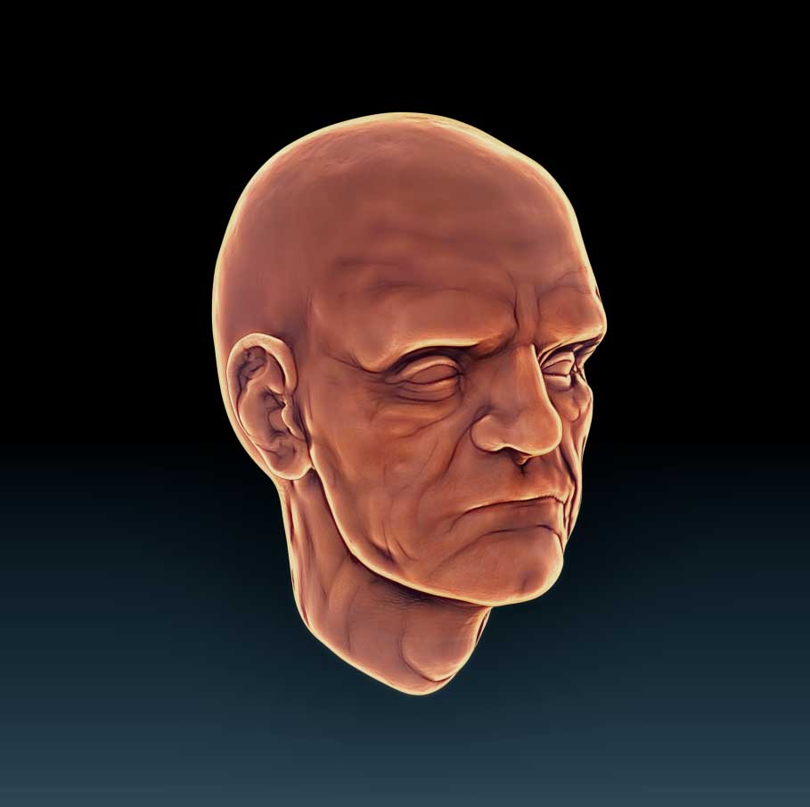Sculptris: Man and ear. Workflow thoughts and tips | Lee Greatorex ...