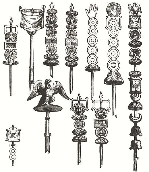 EL SIGNUM DE LAS LEGIONES ROMANAS