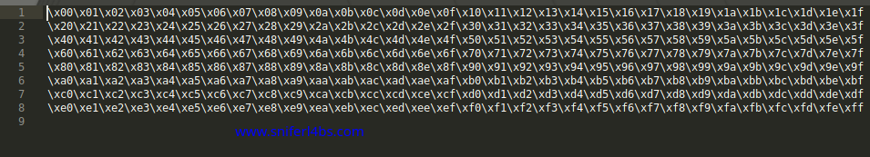 Script en Python para detectar Badchars - Find Badchars (Buffer Overflow) – Snifer@L4b's