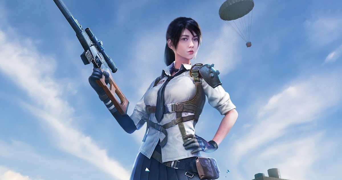 Papel De Parede Pubg Mulher Sniper