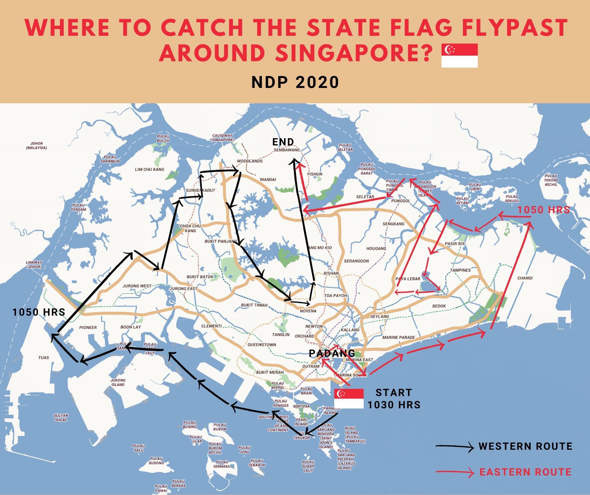 NDP 2020 Events and Activities : Time and Location for Parade, Flypast ...