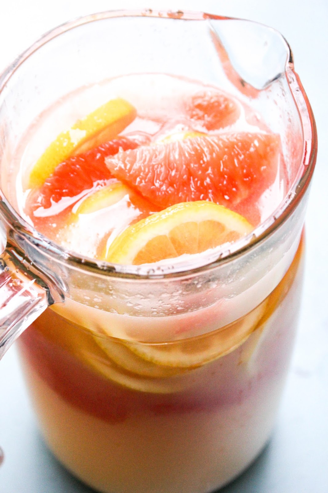 Pink Grapefruit Spritzer - Love Bakes Good Cakes