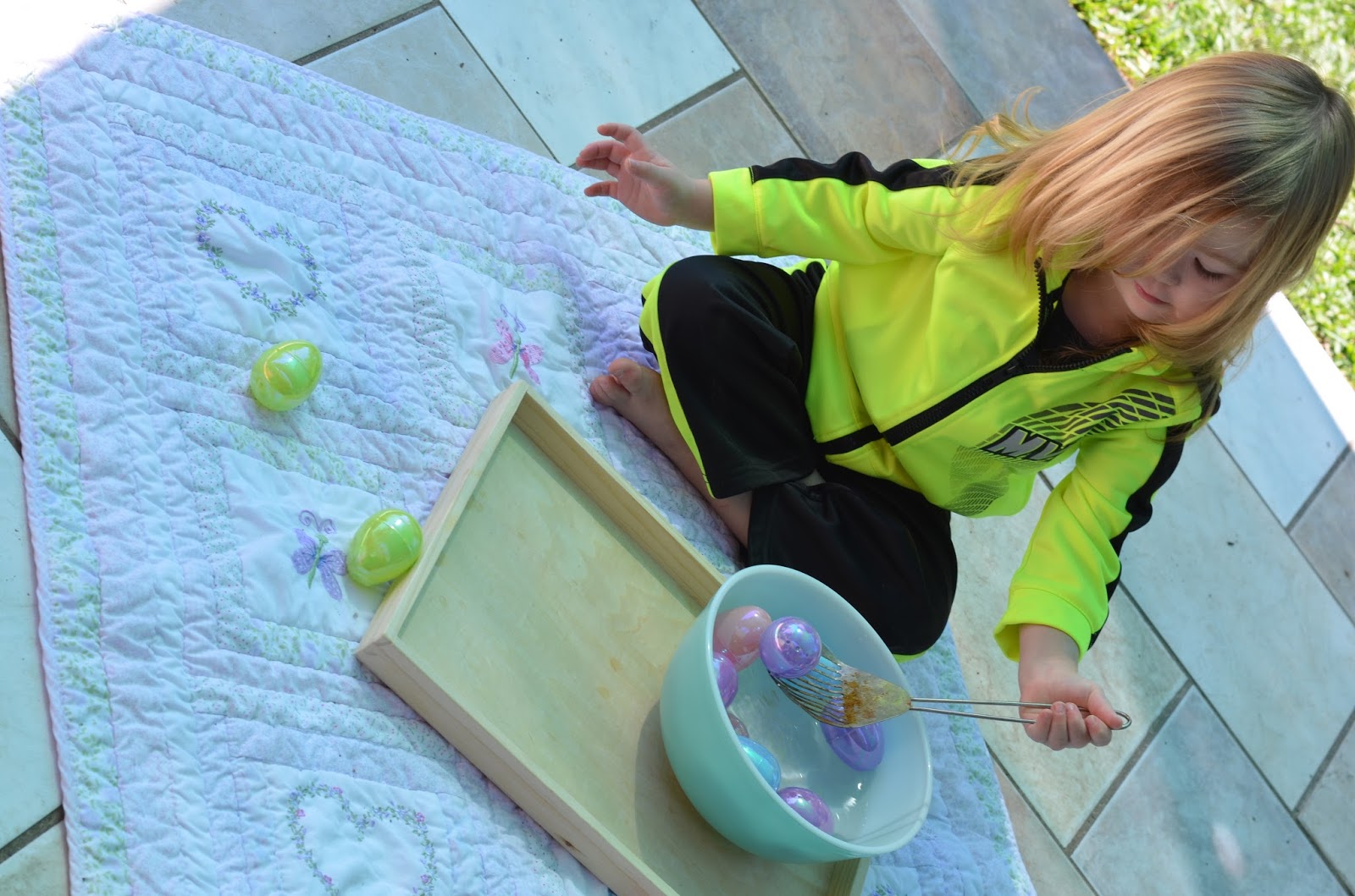 Hawley: Easter Egg Catching for Preschoolers