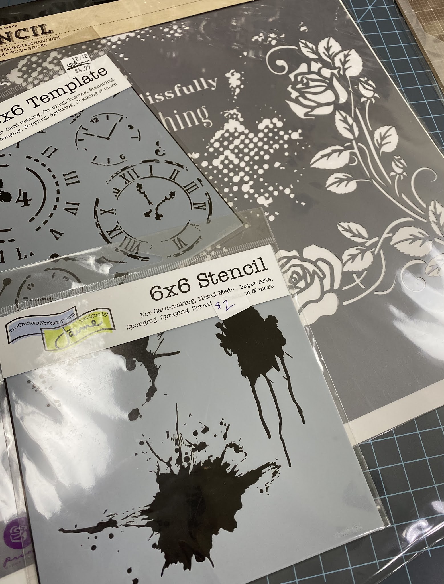 The Jule Box Shop: Mega Stencil De-Stash Bundle!