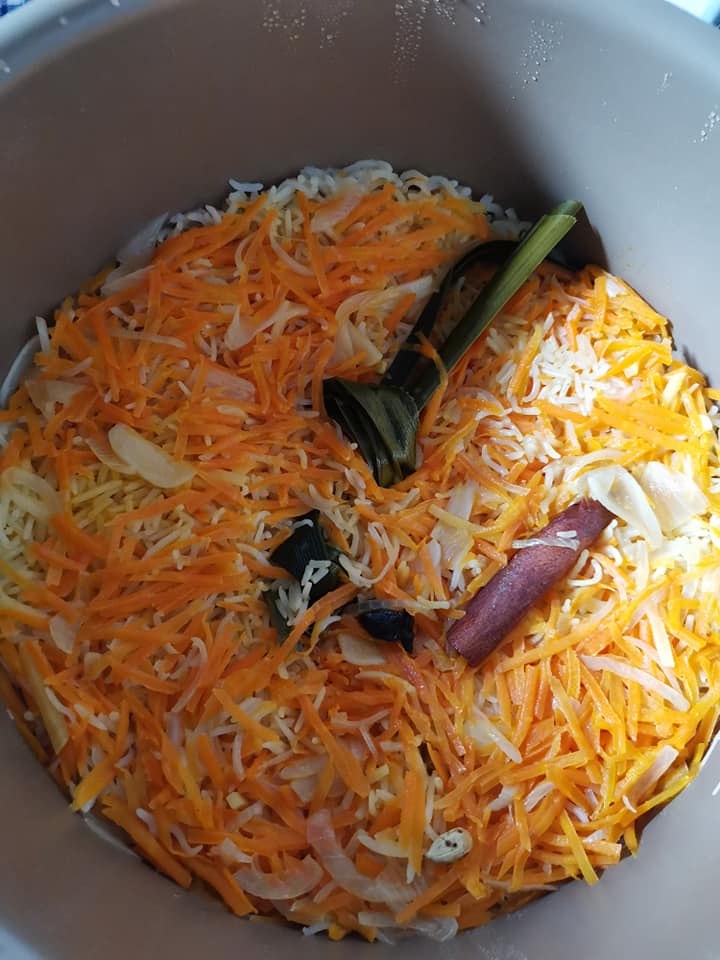 NASI CARROT & DAGING MALBARI