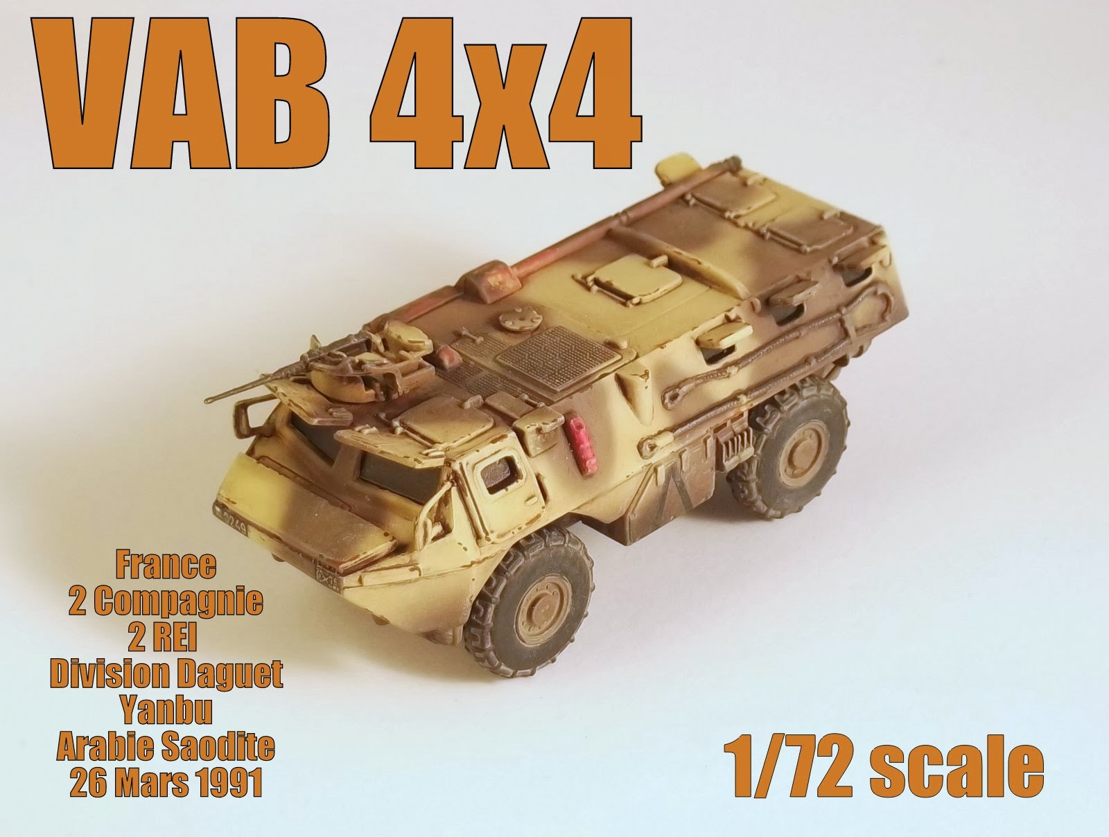 Gulumik Military Models: VAB 4x4 1/72 Heller - Gallery