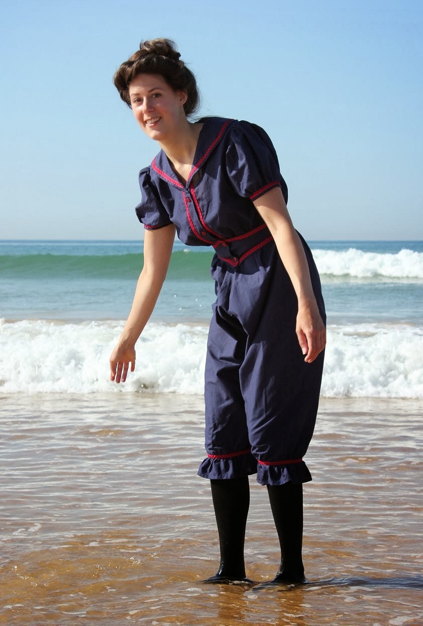 Miss Hendrie's Workbook: Late Victorian or Edwardian bathing suit