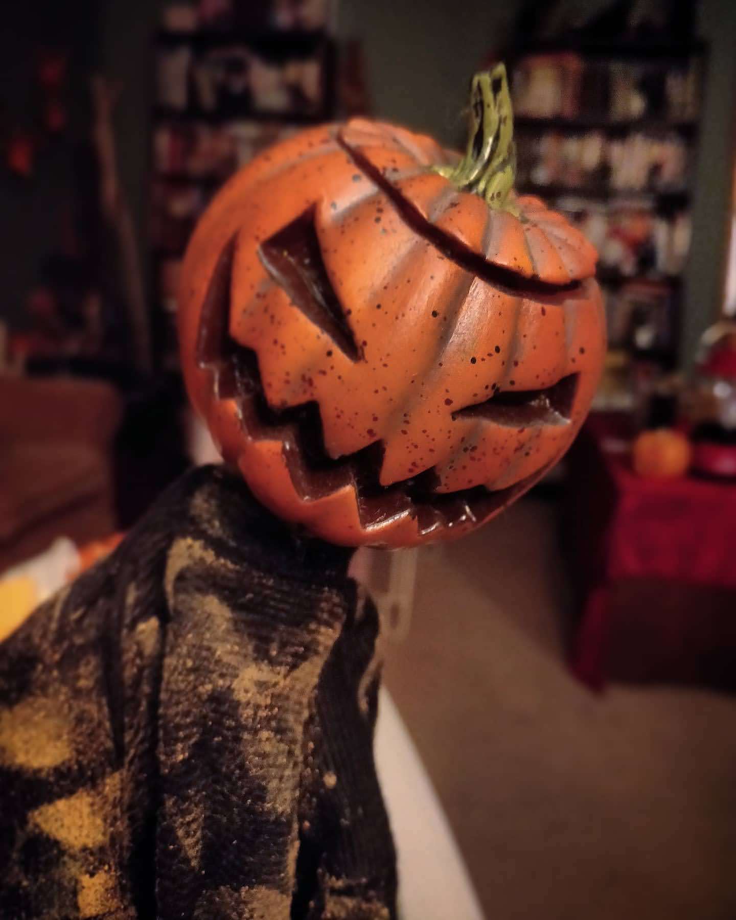Petrichor & Pumpkins: Pumpkin scarecrow puppet