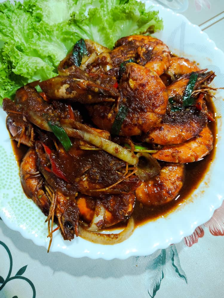 RESEPI UDANG MASAK MERAH