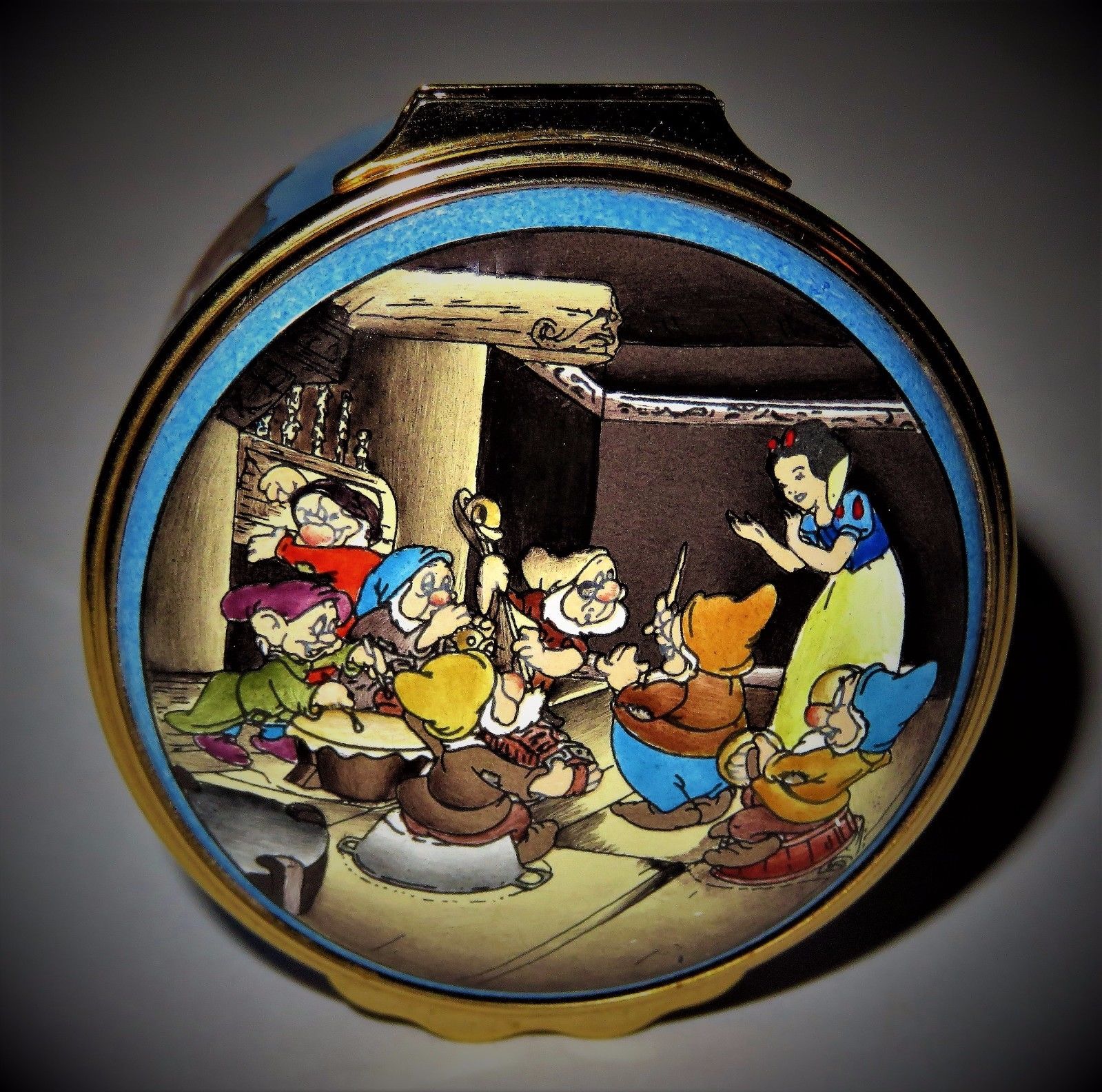 Filmic Light - Snow White Archive: Snow White Enamel Boxes by Halcyon Days