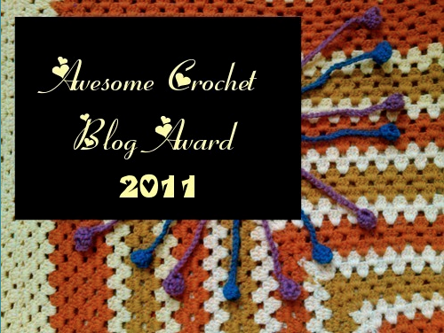 Stitch Story: I Won an Awesome Crochet Blog Award!