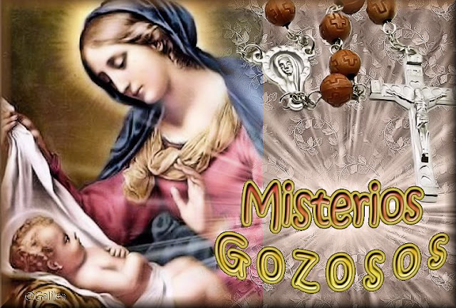 ® Colección de Gifs ®: IMÁGENES DE LOS MISTERIOS GOZOSOS DEL SANTO ROSARIO