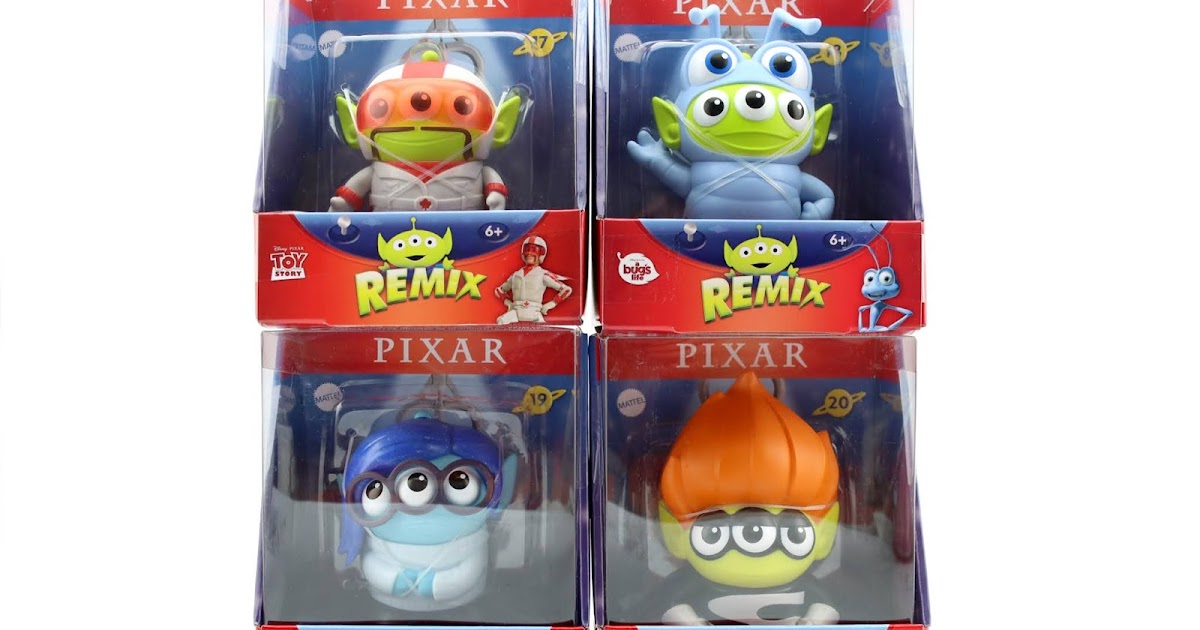 Dan the Pixar Fan: Mattel Pixar Alien Remix *NEW* 2021 WAVE 1 REVIEW!