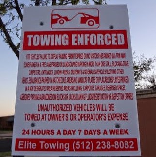 Texas Towing Compliance Blog: 95% of the Towing Signs Posted in Texas ...
