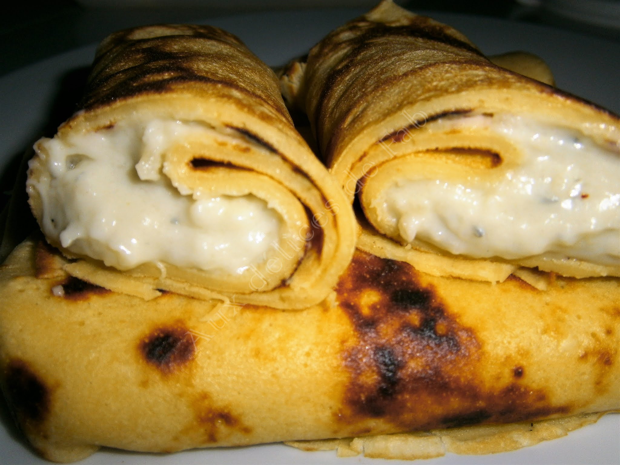 Aux délices de Fab: Crêpe aux 2 fromages