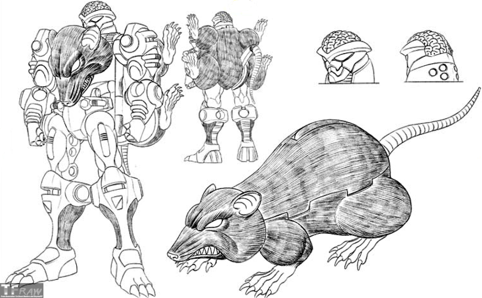 Beast Wars Character Designs