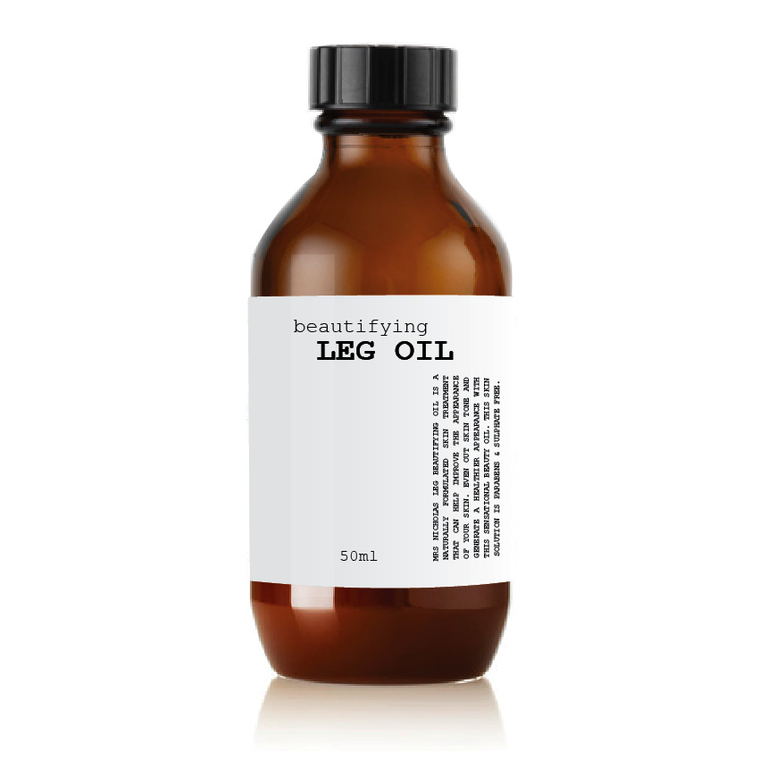 A BEAUTIFYING LEG OIL BY WHITE LABEL ~ THE MALE GROOMING REVIEW