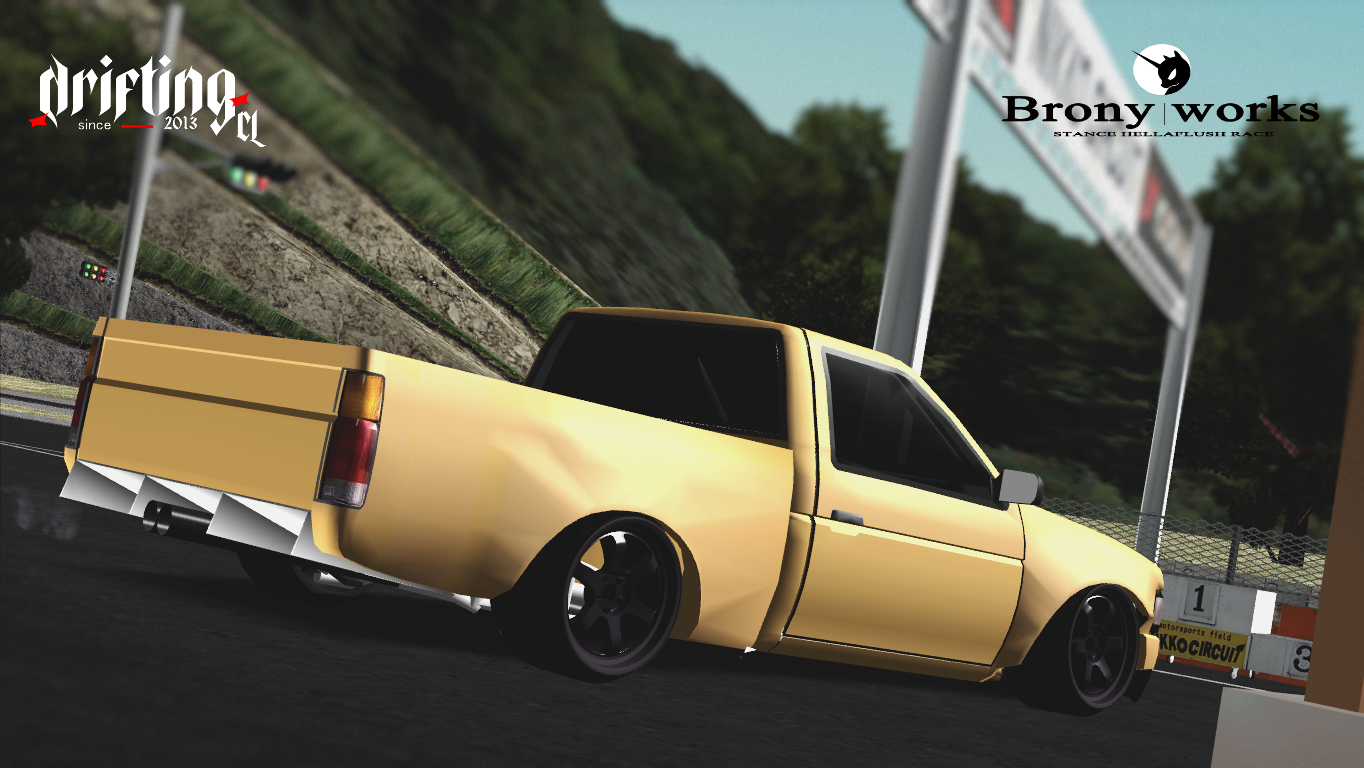 BronyWorks: Nissan D21 Hardbody stanced