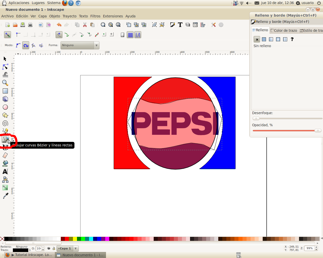 Tutorial Inkscape: LOGO 7