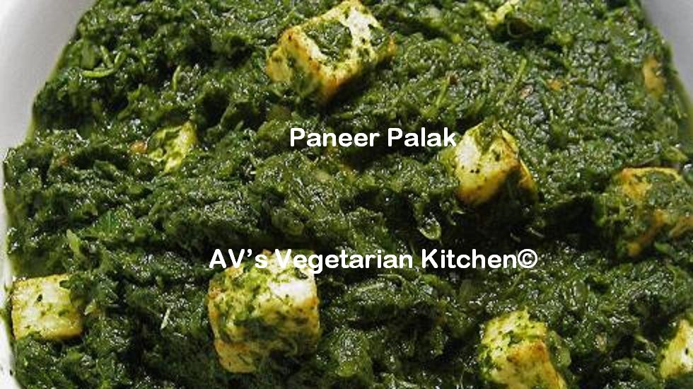 PUNJABI Palak Dishes