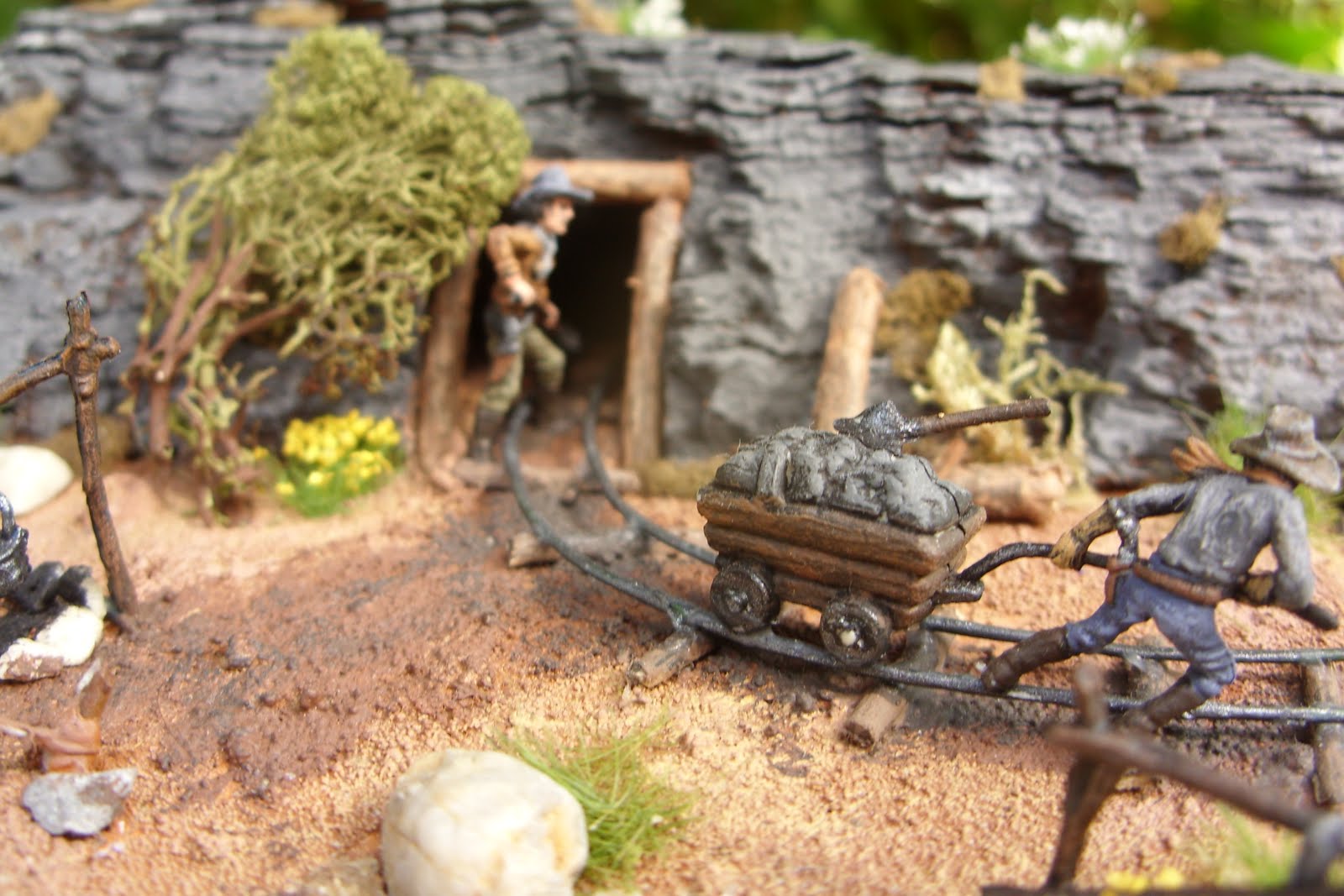 Gold miners. | planetFigure | Miniatures