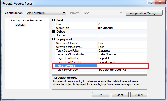 SSRS Report Deployment
