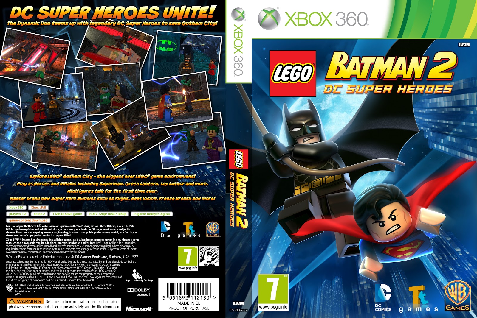 SUPERCAPAS: LEGO BATMAN 2