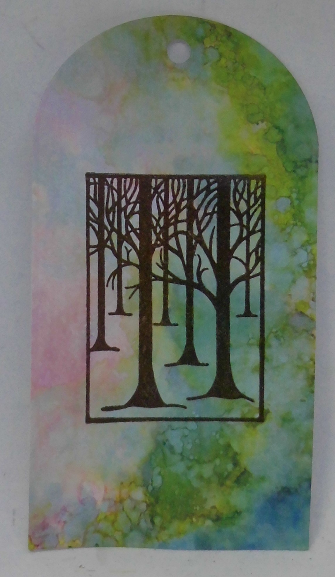 Sarah's Craft Shed: Four Seasons Tags on Designer Card