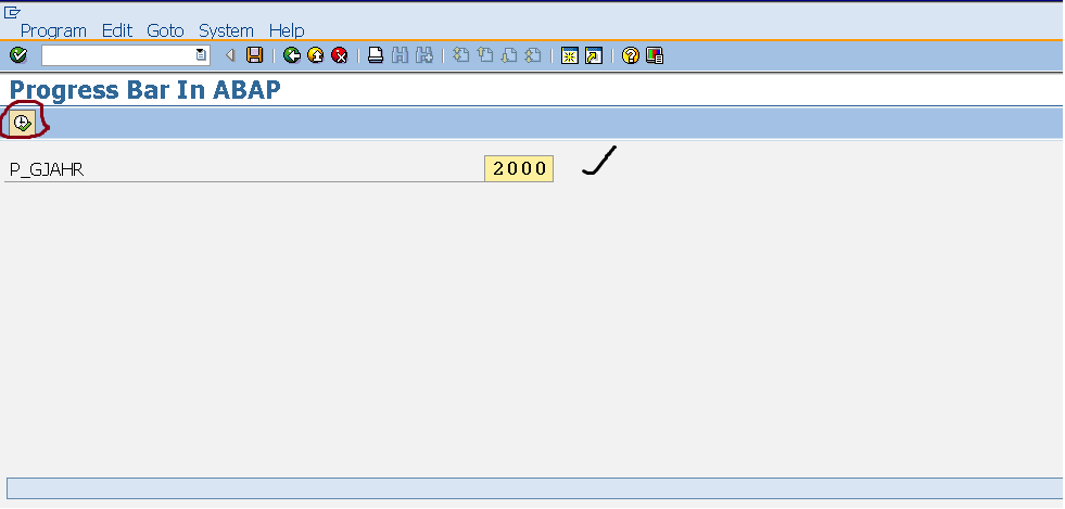 TECHSAP : ABAP : Program Progress Bar?