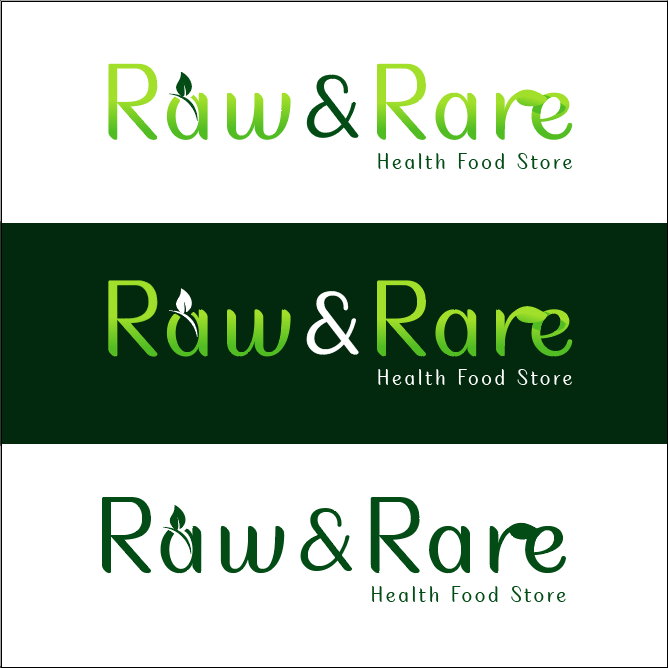 Design A logo for Raw & Rare , Raw & Rare ( Healthy Food Store) Logo ...