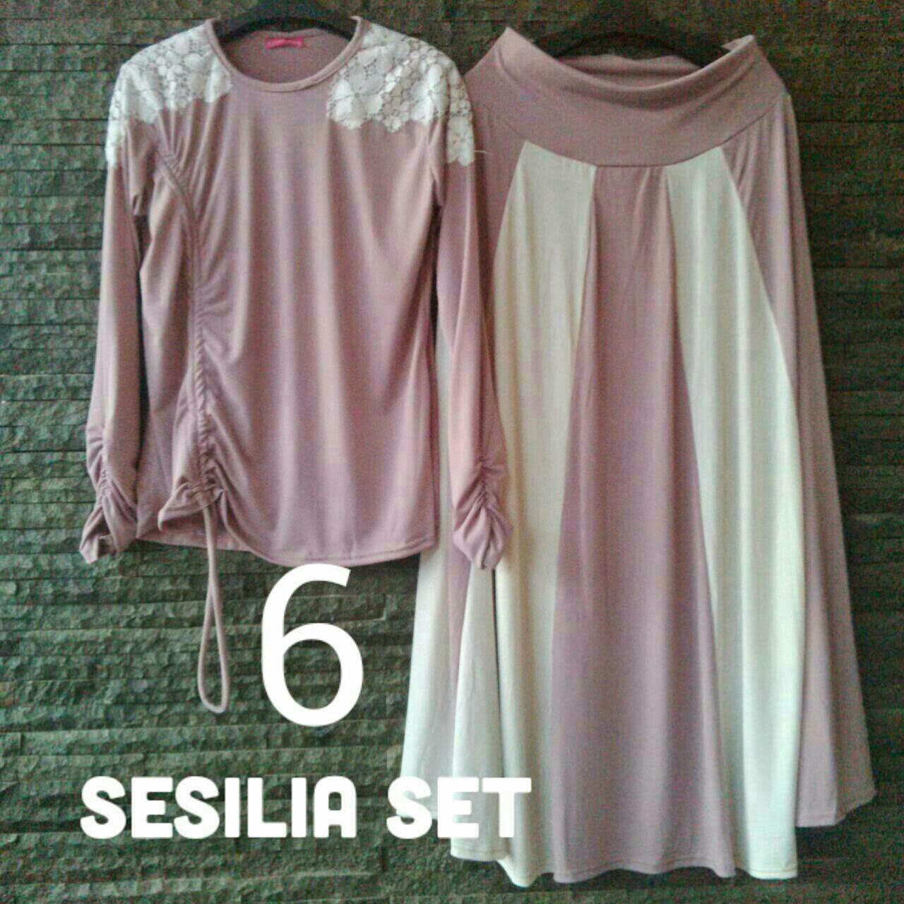 RUMAH HIJAB SAVANA: SESILIA SET ORI BY AZZURA MOMS