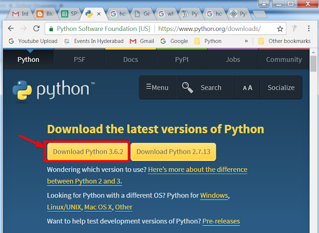 PYTHON INSTALLATION - RAMESH'S BLOG