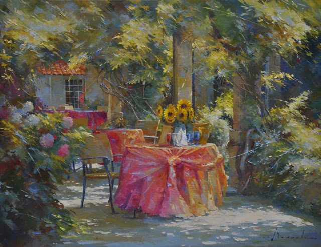 COSICAS VARIAS: Johan Messely 1927 | Pintor belga | El Jardín Secreto