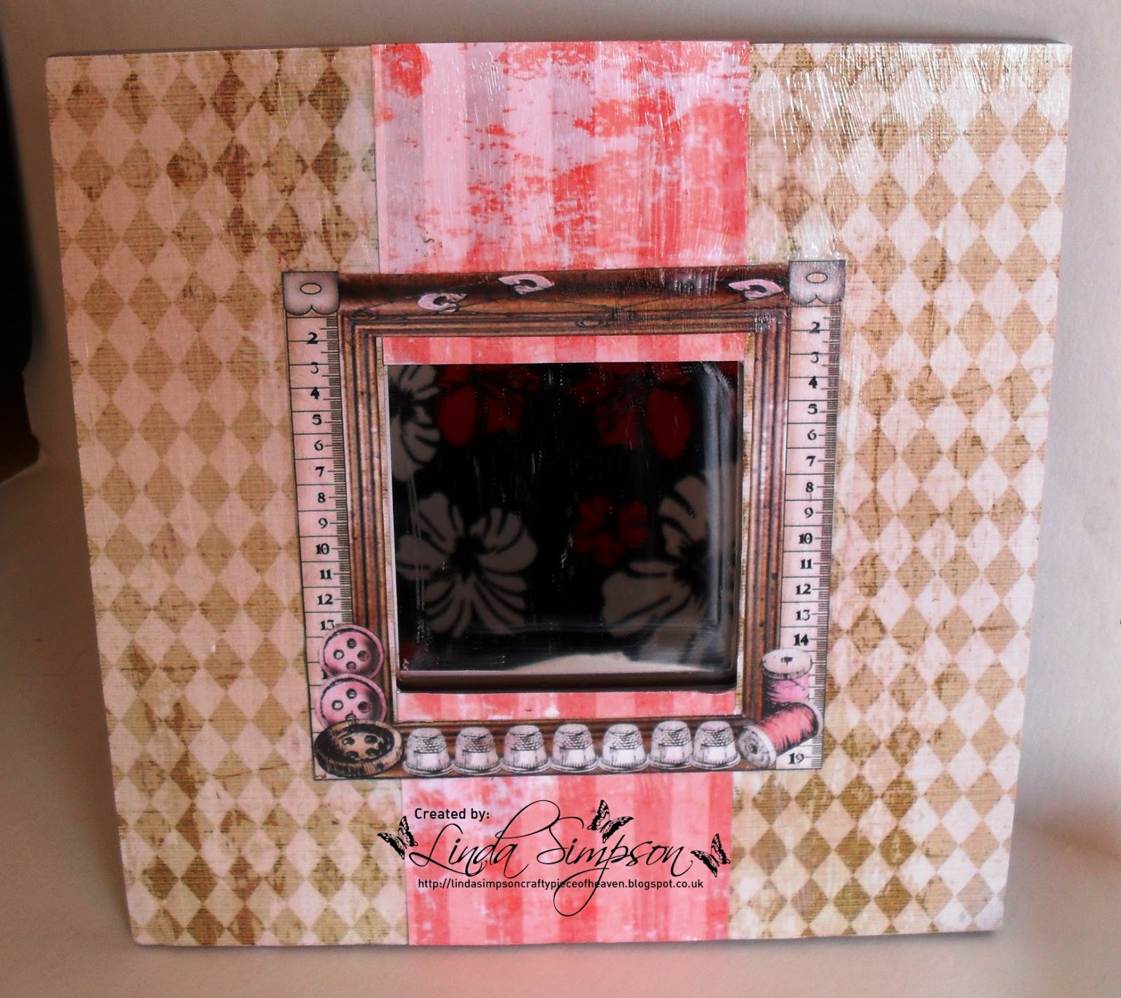 Polkadoodles Cardmaking, Craft & Scrapbooking Challenge: Altered Mirror ...