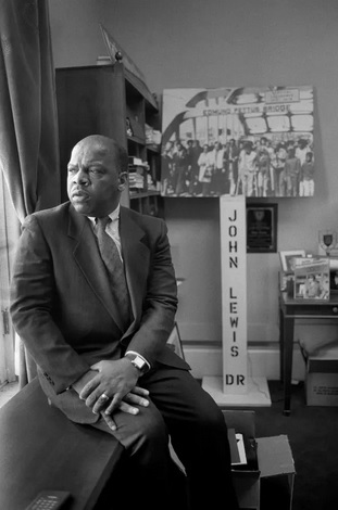 THE GRANDMA'S LOGBOOK ---: JOHN LEWIS, NONVIOLENCE & CIVIL RIGHTS STRUGGLE